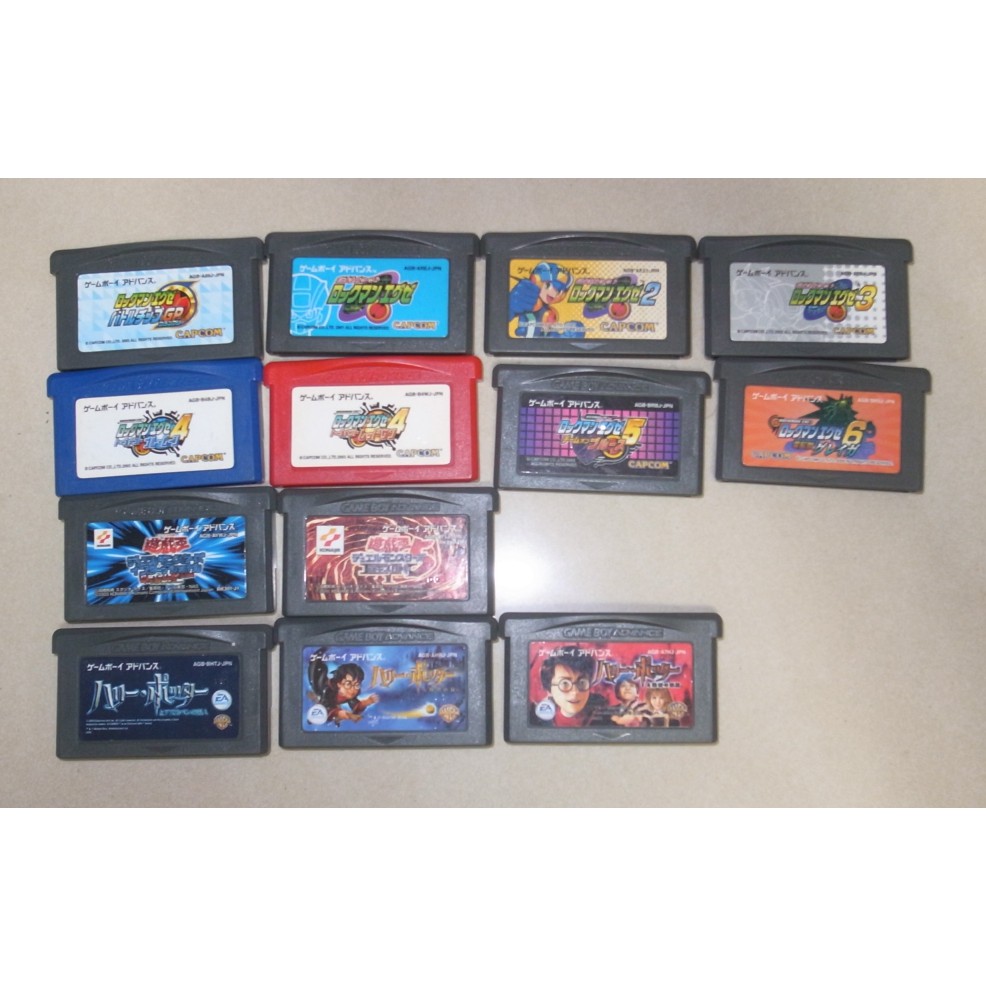 GBA卡帶 洛克人EXE6 遊戲王 洛克人與佛魯迪 洛克人ZERO | 蝦皮購物