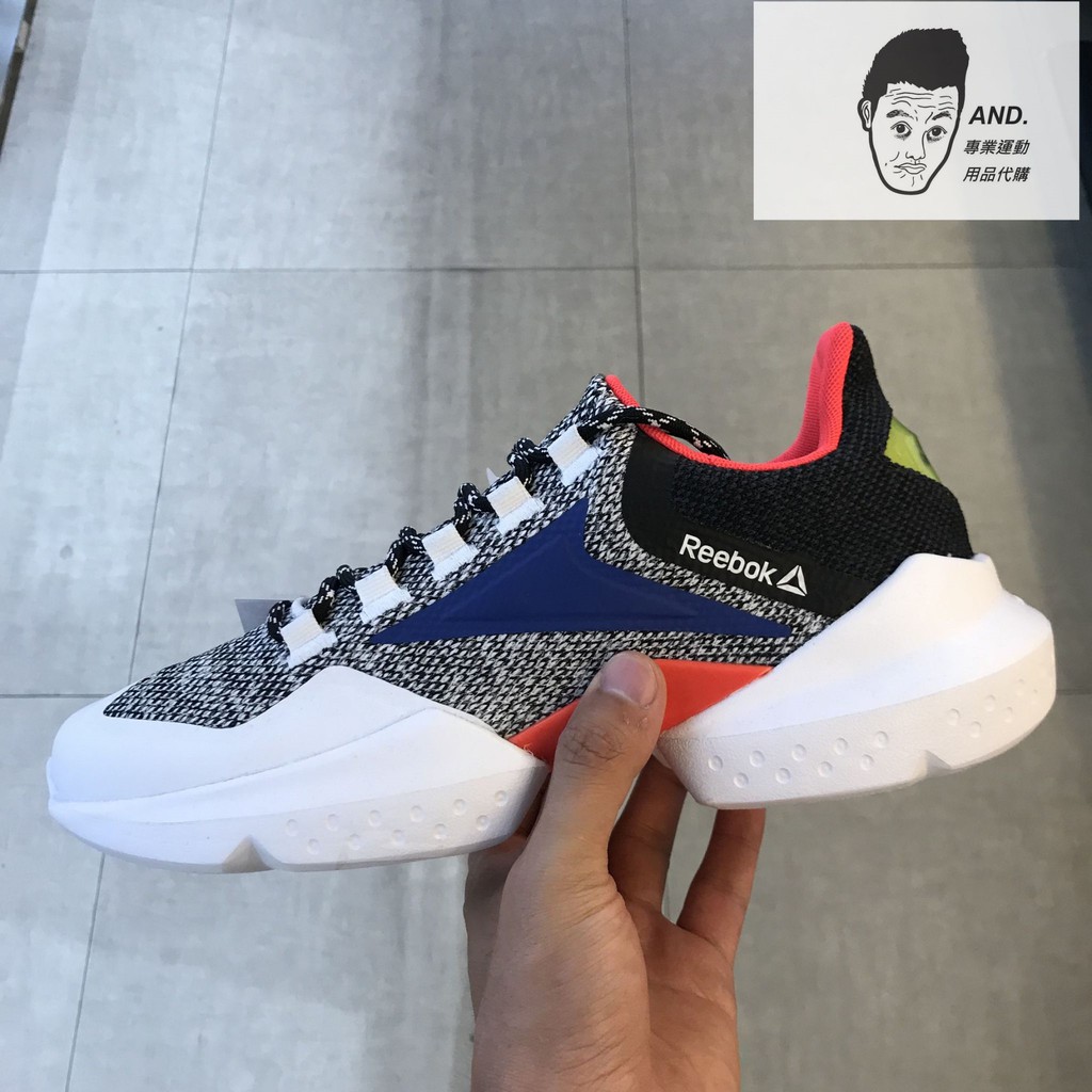 【AND.】REEBOK SPLIT FUEL 雪花編織深藍 銀光橘 緩震 運動 休閒 訓練 撞色 男款 CN7359 | 蝦皮購物