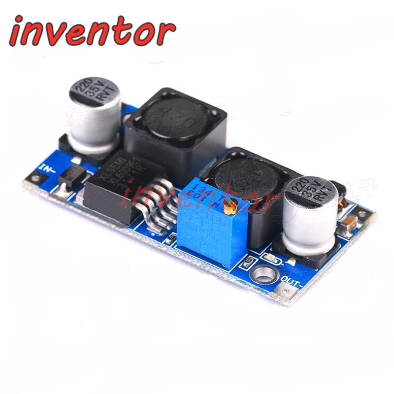 DC-DC升降壓模塊 可調升壓降壓轉換器XL6009模塊 太陽能電壓板4A MOSFET開關DSN6000AUD 1.2 | 蝦皮購物