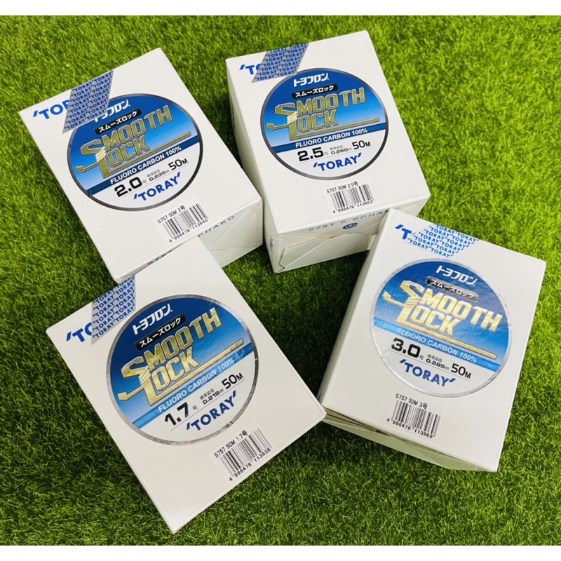 《惡霸釣具》日本東麗《TORAY》20 SMOOTH LOCK -50M卡夢線 碳纖線 軟絲 路亞 岸拋 磯釣 根魚 | 蝦皮購物