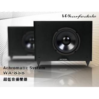 【均典音響】英國 Wharfedale 8吋超低音/超重低音《WA-8SB》~歡迎來電~ | 蝦皮購物