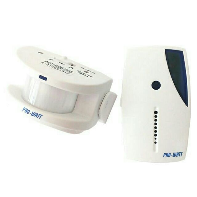 感應式迎賓來客 報知警示器 (無線感應式門鈴) PRO-WATT K323 | 蝦皮購物