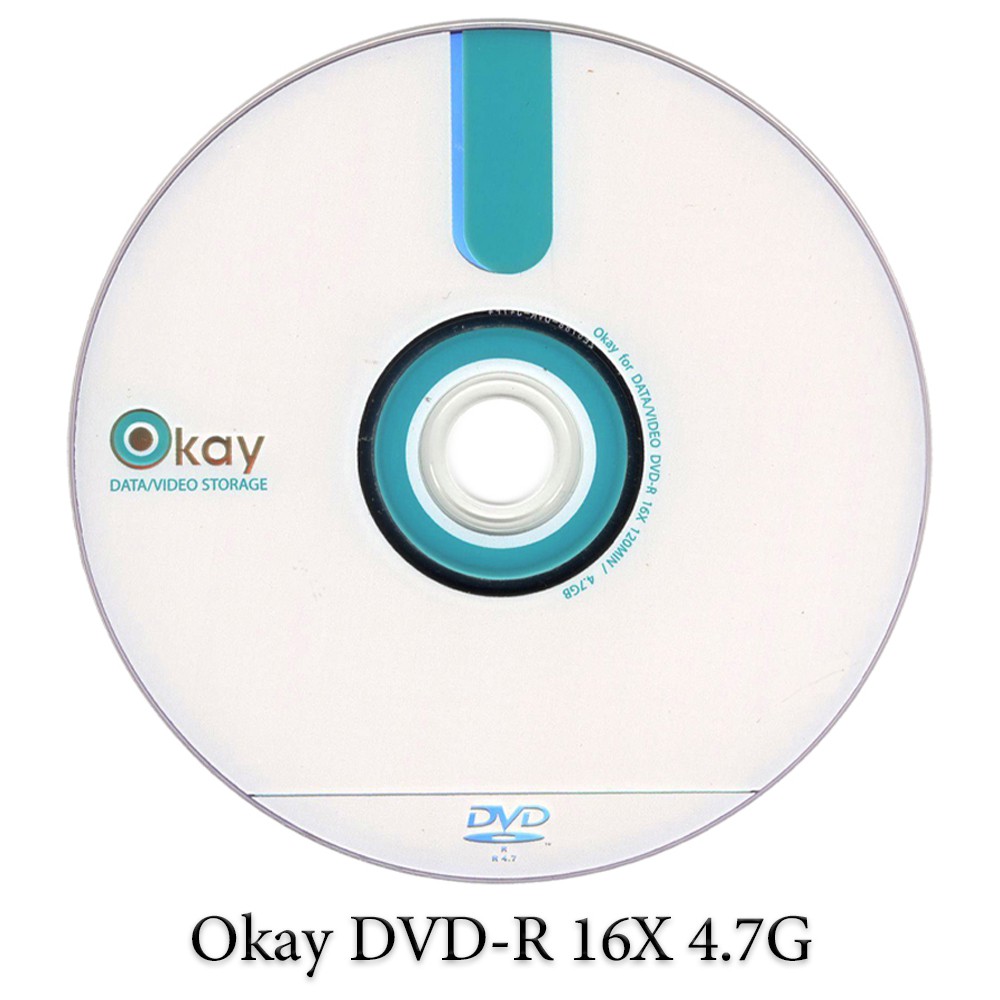 Okay DVD-R 16X 4.7G、DVD+R 8X 8.5G DL 可燒錄空白光碟 | 蝦皮購物