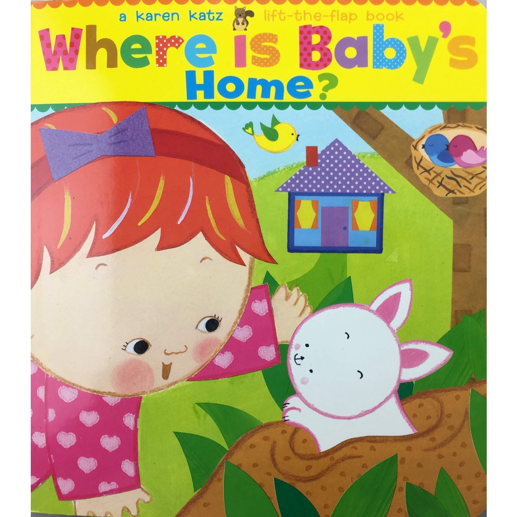 【全新折扣-硬頁翻翻書】Where Is Baby's Home?-Karen Katz (-WIBH-) | 蝦皮購物