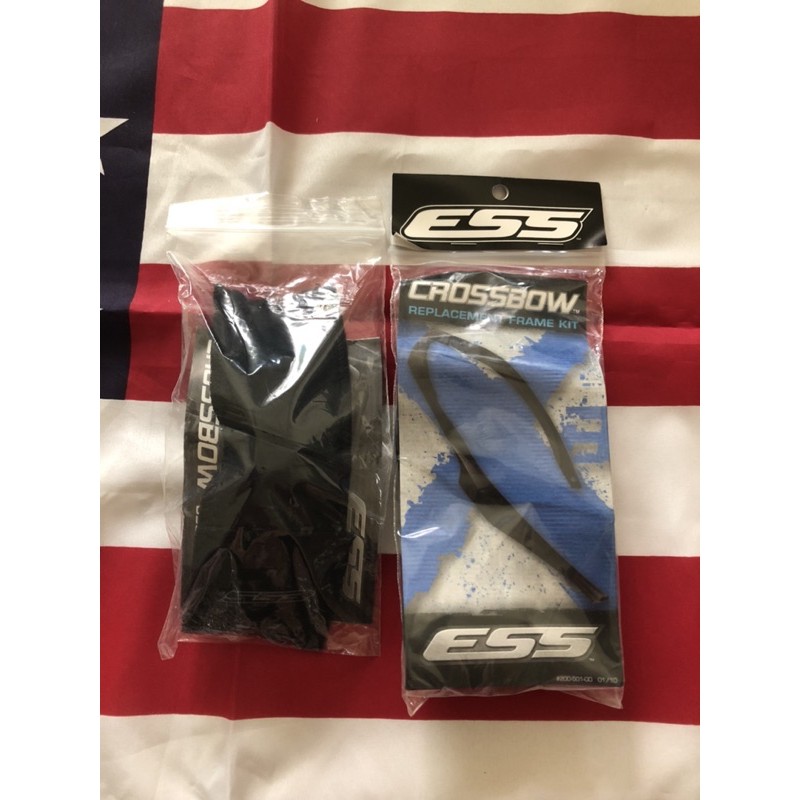 ESS Crossbow APEL 射擊眼鏡 ESS軍規護目鏡 黑色鏡片版 全新品 | 蝦皮購物