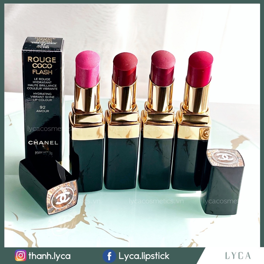 現貨 CHANEL 香奈兒 Rouge Coco Flash 晶亮水唇膏 #92 #112 #106 #126 口紅 | 蝦皮購物