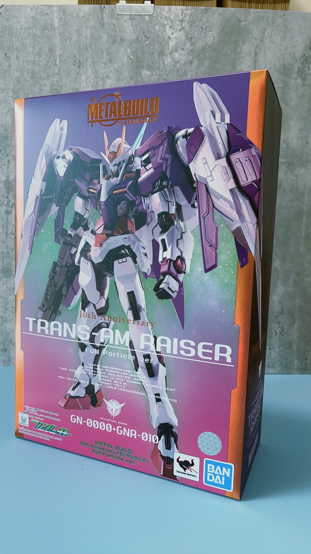 (現貨正品）機動戰士鋼彈00 10週年METAL BUILD TRANS-AM 強化模組 BANDAI 鋼彈 魂商店 | 蝦皮購物