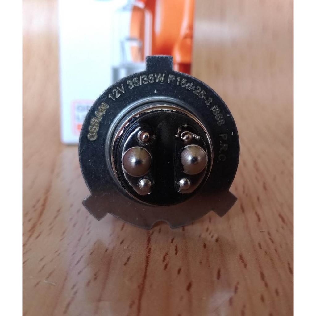 歐司朗OSRAM機車小盤大燈 62334 18/18W 62337 35/35W 62347 小登山 H6 石英燈泡 | 蝦皮購物