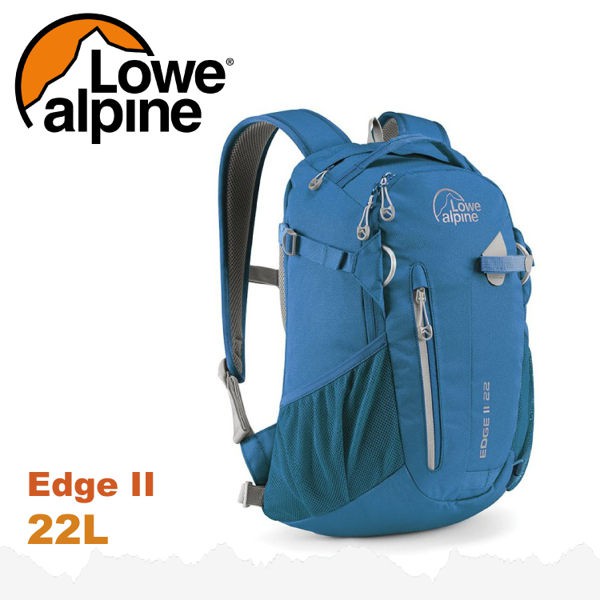 LOWE ALPINE 英國 Edge II 22 休閒後背包《西洋藍》22L/FDP-50/悠遊山水 | 蝦皮購物