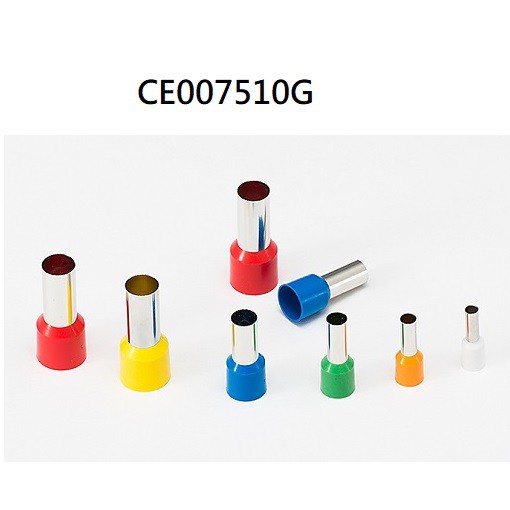 CE007510G / 0.75mm平方 /20AWG 總長16mm 白色圓形歐式端子(含稅)【佑齊企業 iCmore】 | 蝦皮購物