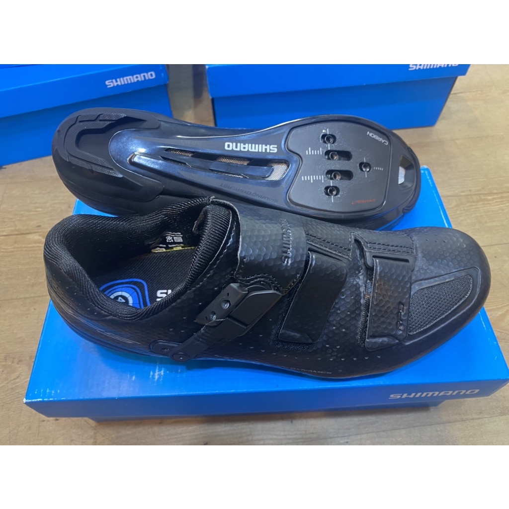『小蔡單車』庫存出清 Shimano RP5 男公路車鞋 黑 44 公路車/自行車 | 蝦皮購物