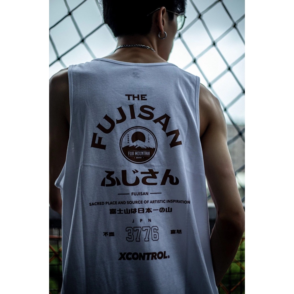 XCTRL.116 日本第一山背心-白 | 蝦皮購物