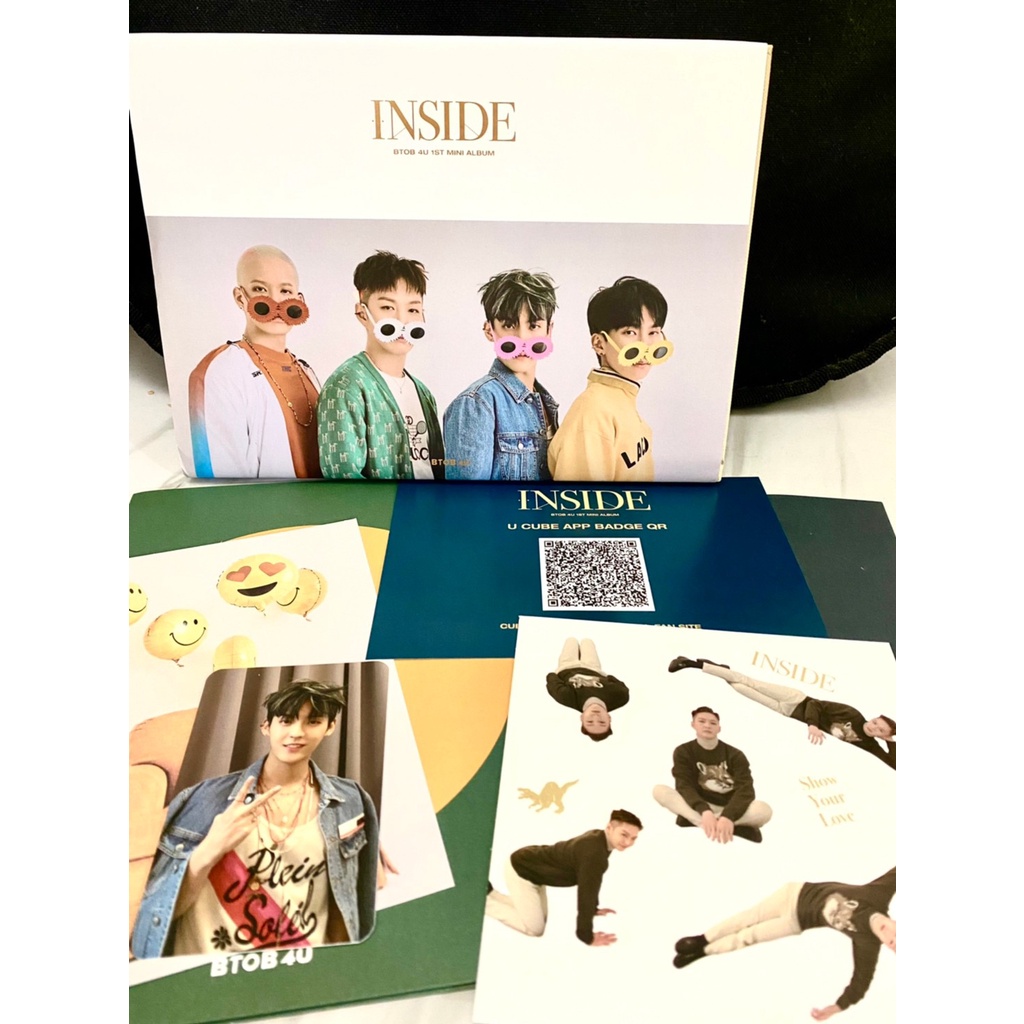 二手專輯 BTOB 4U INSIDE 專輯全專 徐恩光 李旼赫 李昌燮 辛東根 | 蝦皮購物