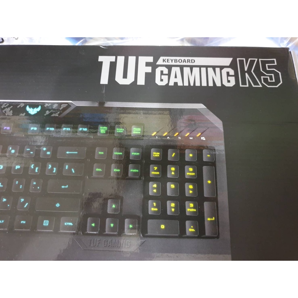 ASUS TUF Gaming K5 RGB鍵盤_(全新_僅拆封拍照) | 蝦皮購物