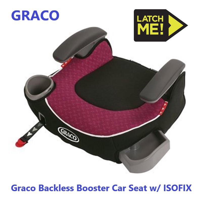 (現貨) 美國原廠 Graco Latch Isofix 紅色增高墊 安全座椅 | 蝦皮購物