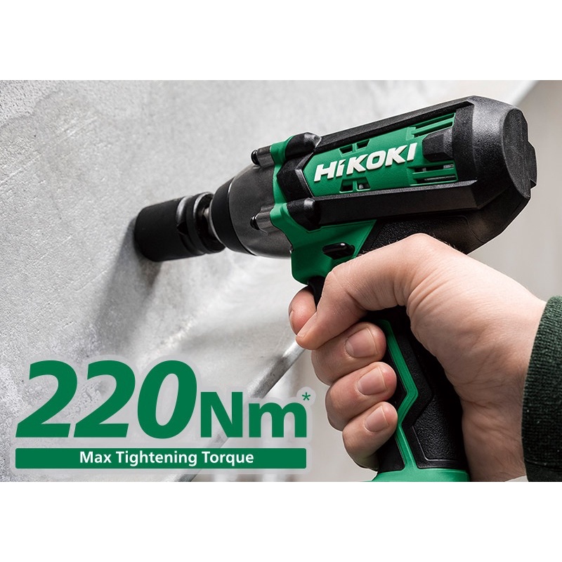 《五金勘吉》HIKOKI HITACHI 四分 電動扳手 WR18DF 220牛米 | 蝦皮購物