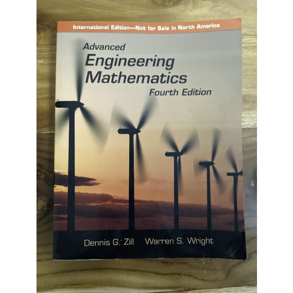 Advanced Engineering Mathematics (fourth edition) 工程數學 | 蝦皮購物