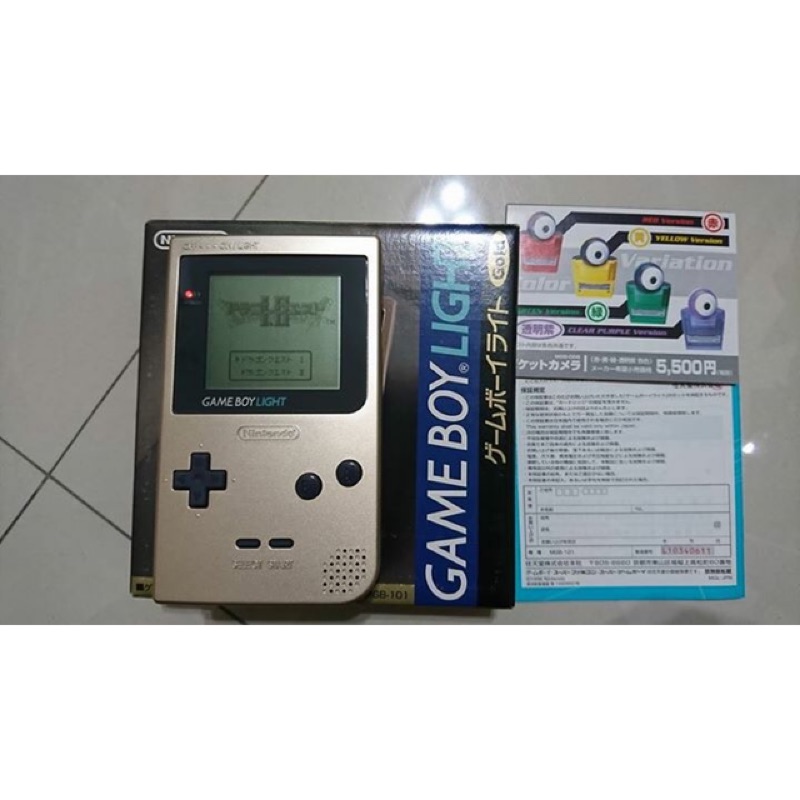 Nintendo GAME BOY LIGHT-GBL(金） | 蝦皮購物