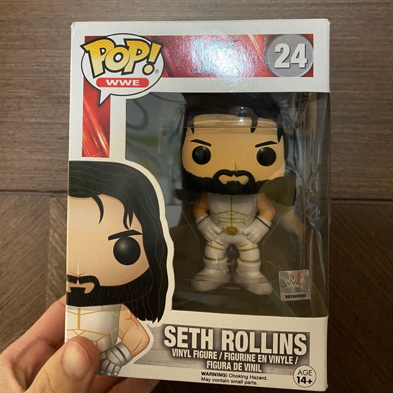 台灣限量Funko pop wwe Seth rollins | 蝦皮購物