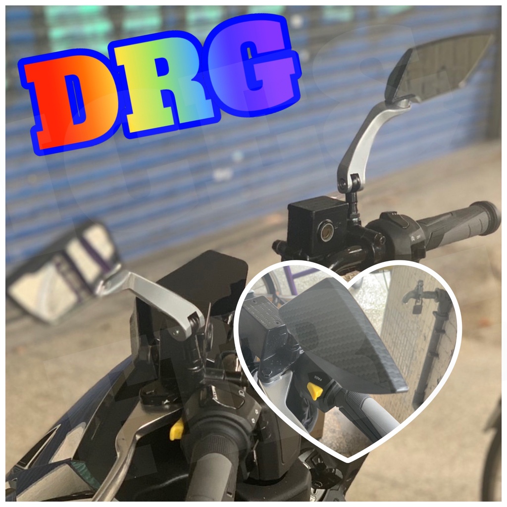 【台灣現貨】下單立即出貨 NG菱形白波後視鏡照後鏡DRG FORCE GTR 雷霆 GT GP VJR RS RSZ | 蝦皮購物