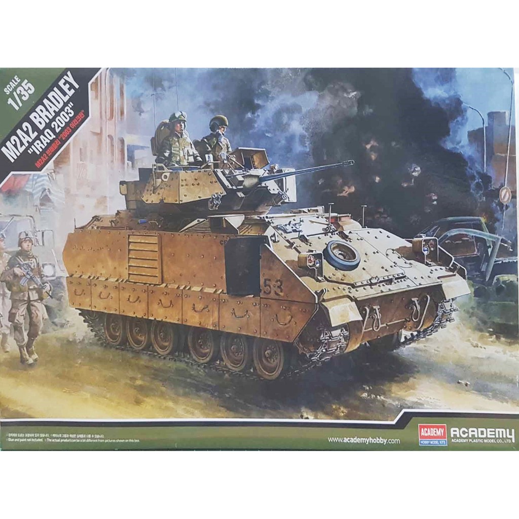 【新田模型】 ACADEMY 愛德美 13205 1/35 M2A2 BRADLEY 布雷德利 步兵戰車 伊拉克戰爭 | 蝦皮購物