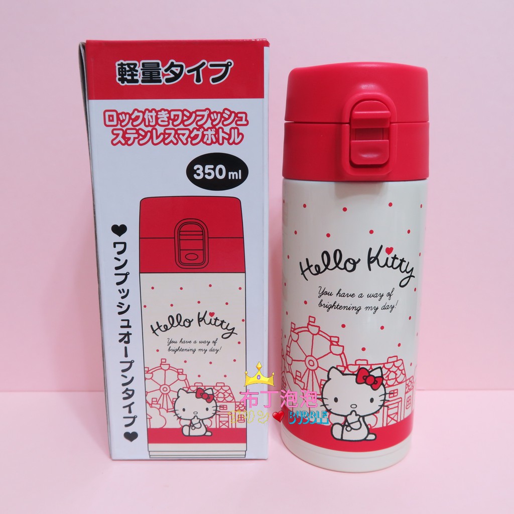 布丁泡泡 HELLO KITTY 輕量 350ML 不鏽鋼 保溫杯 三麗鷗 SANRIO | 蝦皮購物