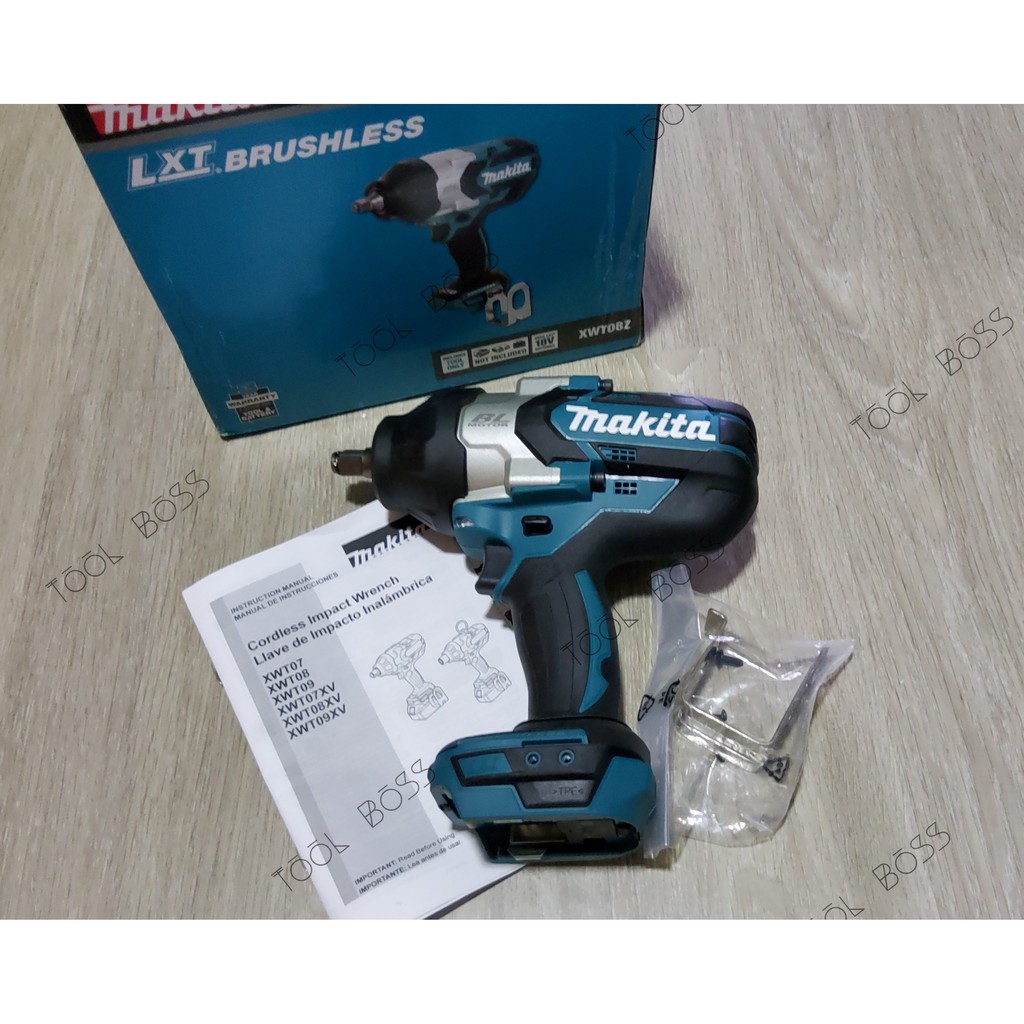 [工具王] 全新 DTW1002 18V 無刷 充電式 套筒 扳手 單主機 美規 makita 牧田 | 蝦皮購物
