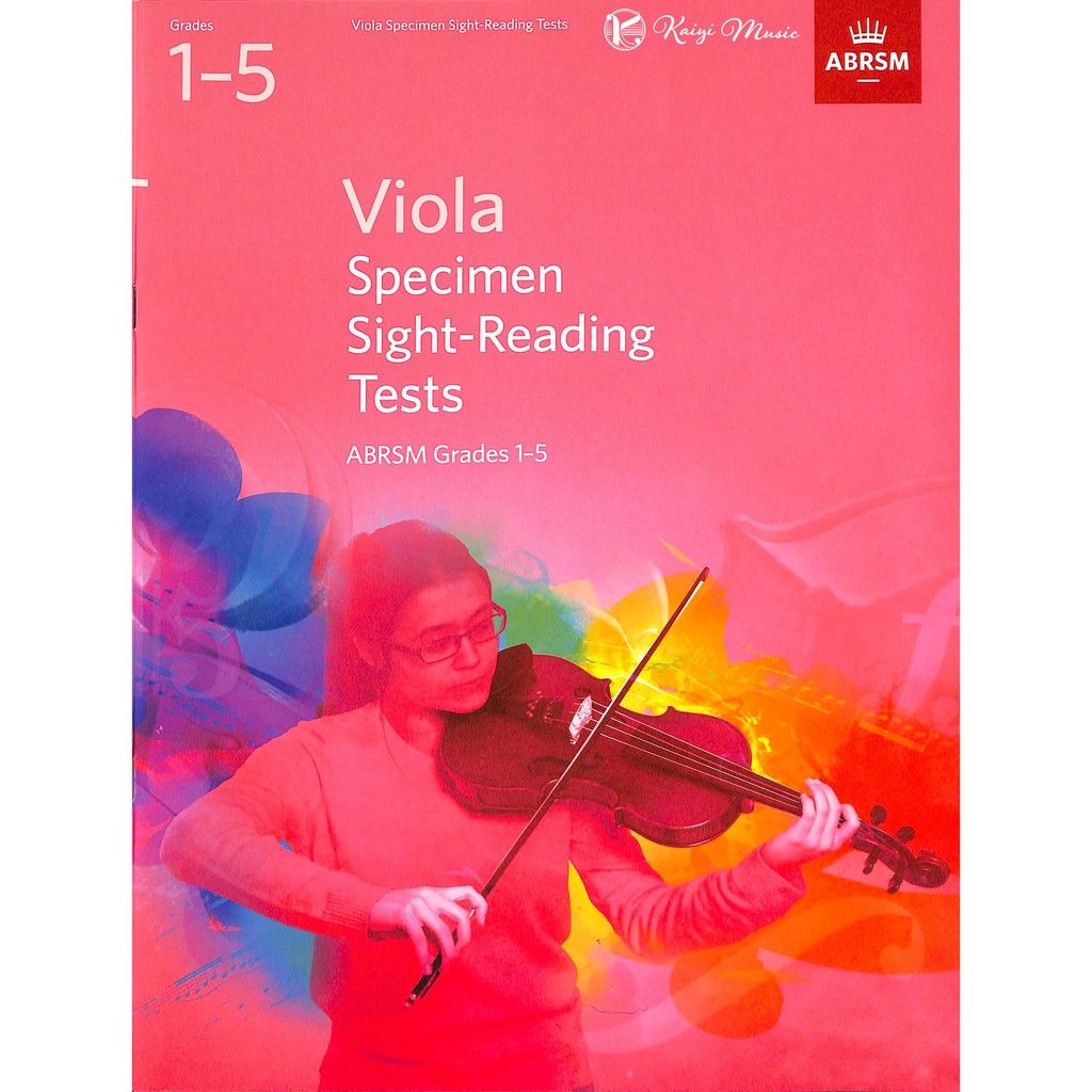 【凱翊︱ABRSM】Viola specimen sight-reading tests grade 1-5 | 蝦皮購物