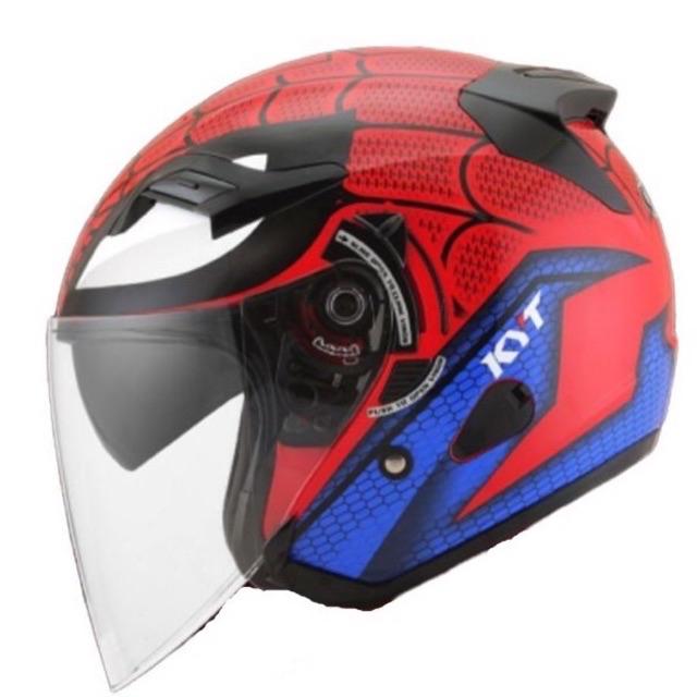 🎉 送電鍍片 KYT VO鋼鐵人美國隊長 蜘蛛人 3/4半罩安全帽 雙鏡片 漫威系列 | 蝦皮購物