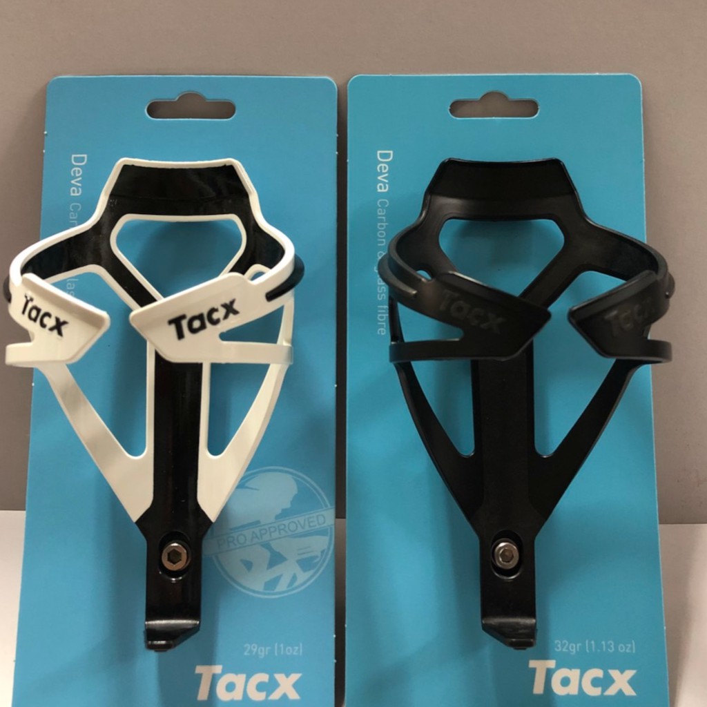 『時尚單車』TACX Deva Carbon&PA玻璃纖維複合 水壺架 ( 亮光白 / 消光黑 ) T6154 | 蝦皮購物