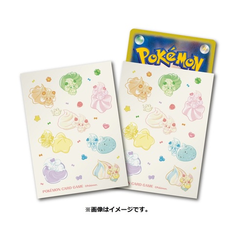 【現貨】寶可夢中心 Pokémon Center 霜奶仙Mawhip à la mode 卡套 PTCG 神奇寶貝 日本 | 蝦皮購物