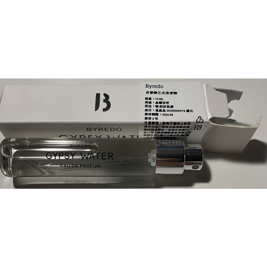 BYREDO 百瑞德 淡香精 吉普賽之水 Gypsy Water 12ml | 蝦皮購物