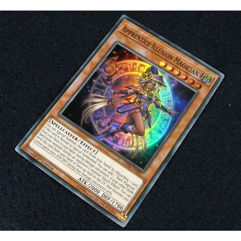 正版遊戲王 LED6-EN007 美英1刷 亮面 幻想的見習魔導師X1(M/NM)=VJMP-JP122 | 蝦皮購物