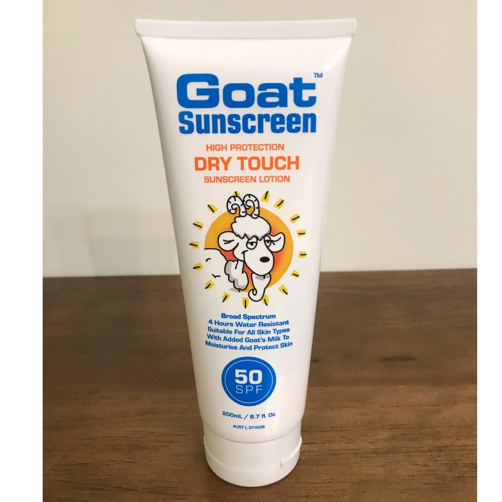 ＊現貨不用等！特價試賣＊Goat Sunscreen 澳洲山羊防曬乳 SPF50 | 蝦皮購物