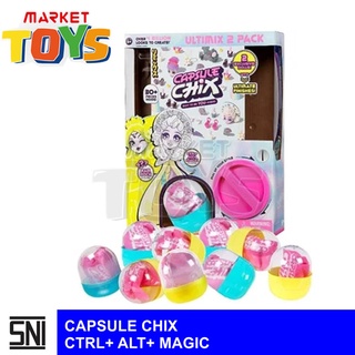Capsule Chix CTRL+ALT+MAGIC 女孩玩具公仔膠囊可愛公仔建築扭蛋時尚公仔 | 蝦皮購物