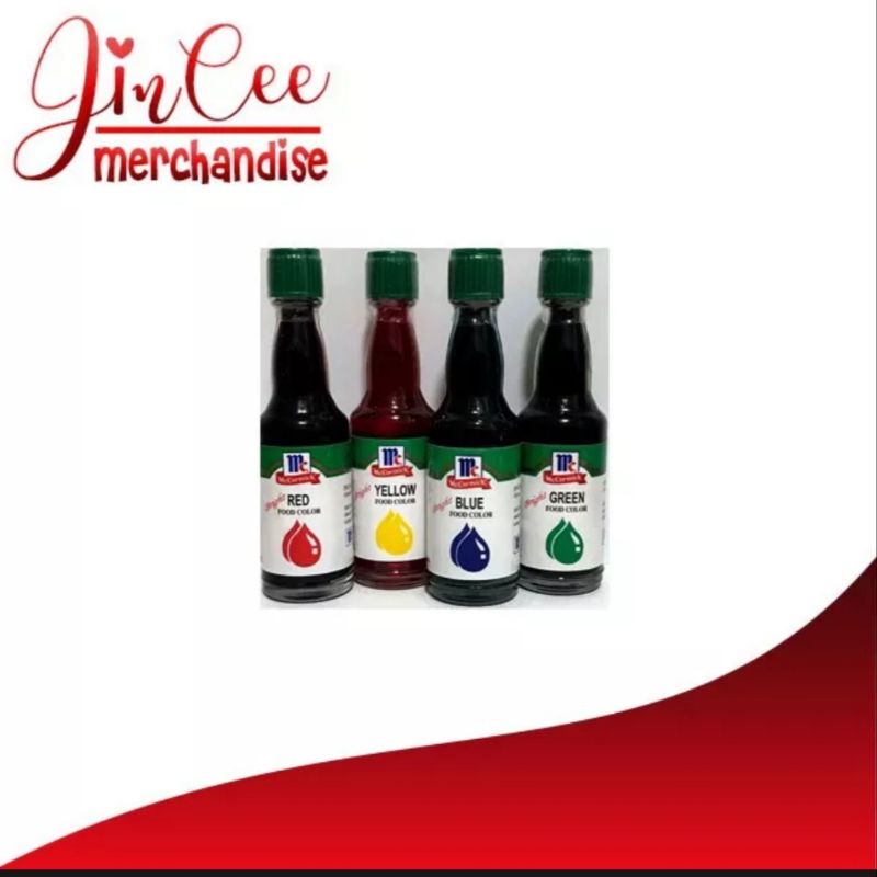 McCormick Food Liquid Coloring | 蝦皮購物