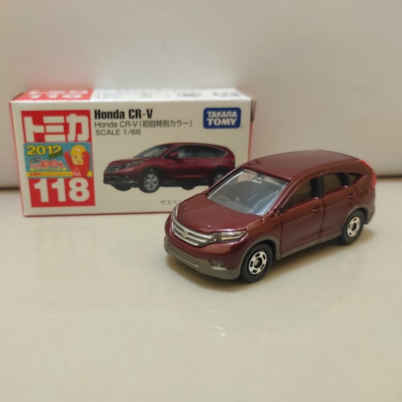 HONDA Tomica Regular no 118 壓鑄本田 CR-V RED Takara tomy 轎車價格 | 蝦皮購物