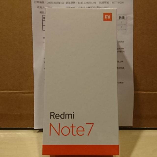 ★10%蝦幣回饋★ 小米 紅米 Redmi Note7 4G/64G 黑色 全新 | 蝦皮購物