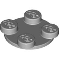 LEGO 樂高 3679 淺灰 旋轉盤 轉盤軸 Turntable 2x2 TOP 4540203 | 蝦皮購物