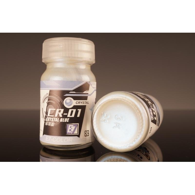 【大頭宅】E7-COLOR CR-01 珍珠藍 模型 E7 模型漆 鋼彈 硝基漆 | 蝦皮購物