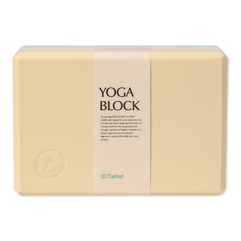 【TAIMAT】55D 配色瑜珈磚 - 夕暮黃 台灣製 (單顆販售) | 蝦皮購物