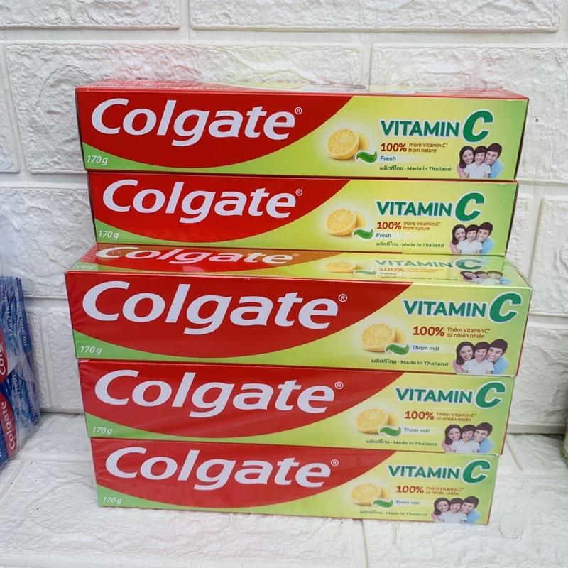 Colgate 維生素 C 牙膏 170g | 蝦皮購物