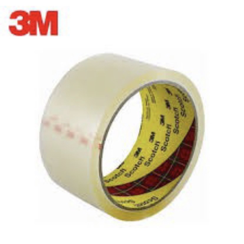 【愛迪生文具】電商專用 3M OPP超透明膠帶2吋 48MM x 40Y 3036單捲 | 蝦皮購物