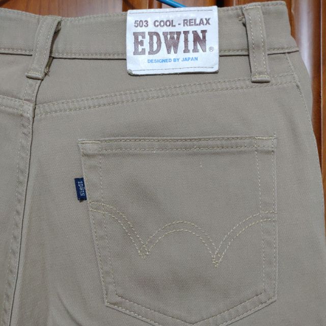 EDWIN 503 COOL RELAX 涼感牛仔休閒褲 | 蝦皮購物