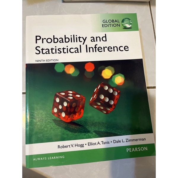 Probability and Statistical Inference Ninth Edition 第9版 機率統計 | 蝦皮購物