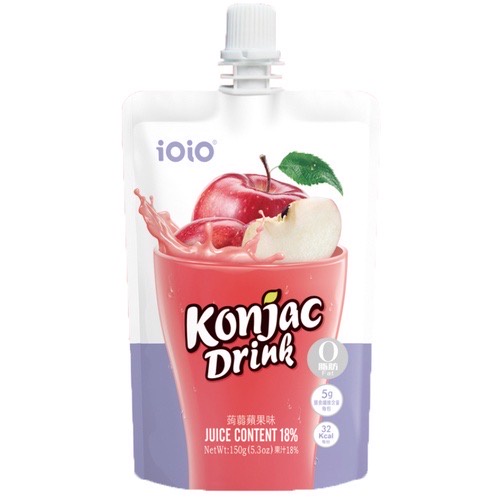 十全 ioio超口感蒟蒻 150g 蘋果蒟蒻 白葡萄蒟蒻 百香果蒟蒻 果凍 膳食纖維 | 蝦皮購物