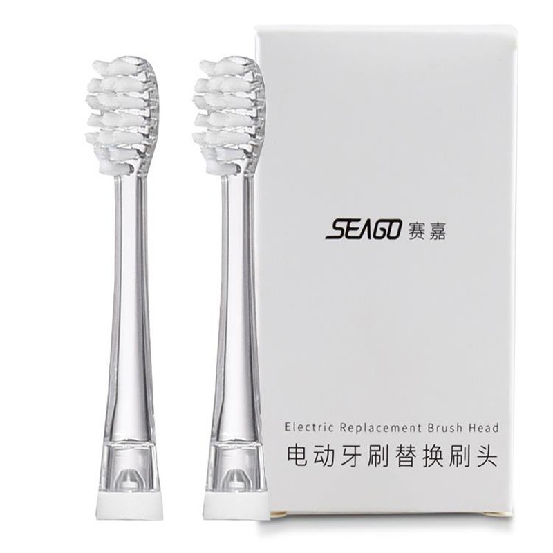 Seago 賽嘉 兒童電動牙刷頭 適用於 Seago SG602/EK6 電動牙刷 超柔軟 兒童替換刷頭 | 蝦皮購物