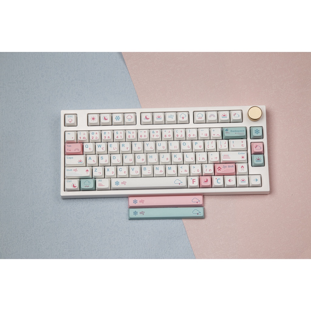 低價鍵帽,昇華 PBT XDA/MDA/CHEERY Profile Honey Milk Keycap Cherry | 蝦皮購物