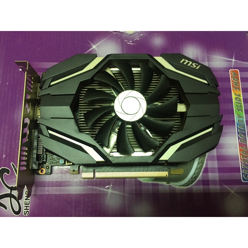 微星 MSI GTX1050ti 4G OC DDR5 MS-V809 1050ti | 蝦皮購物