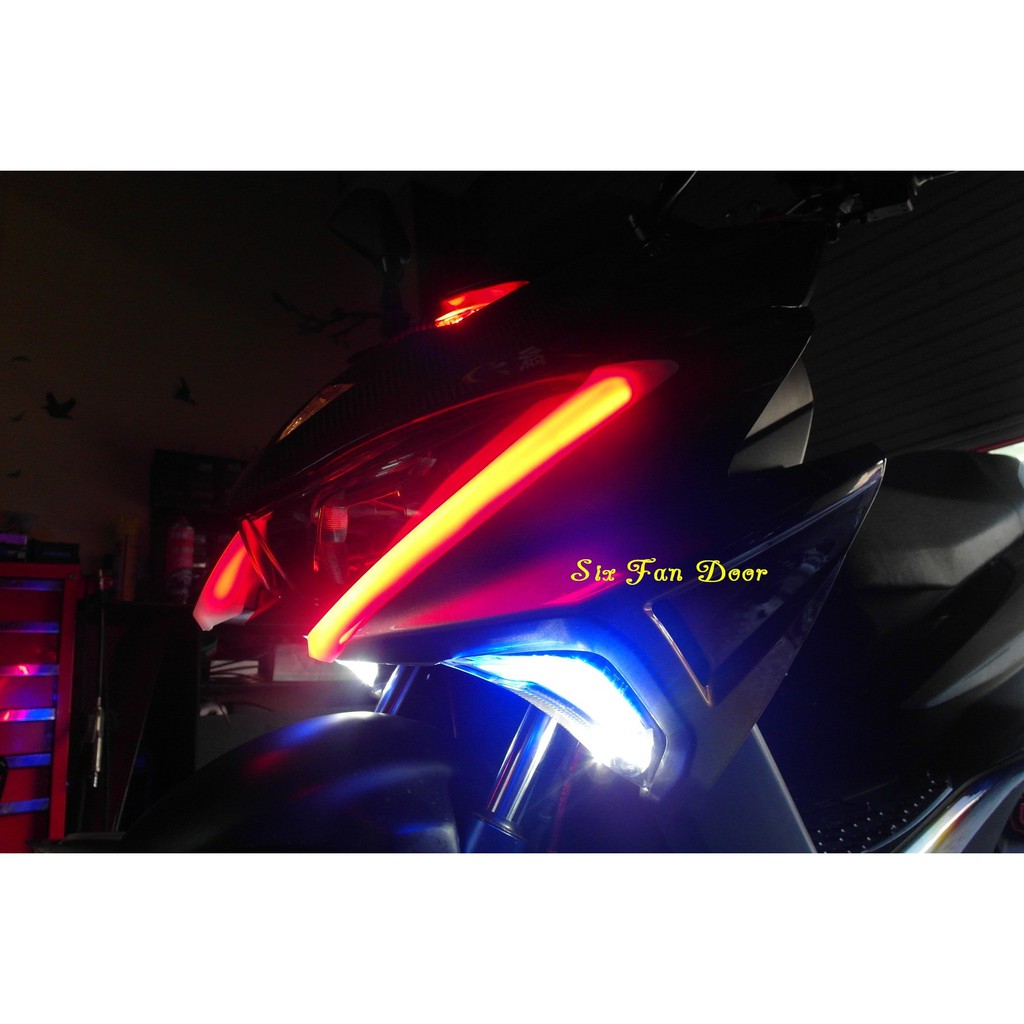 『六扇門』CTH 獠牙 FORCE 方向燈 日行燈 小燈 燈條 貼片 大燈 導光 H殼 獠牙燈 H殼燈 前導流燈 LED | 蝦皮購物